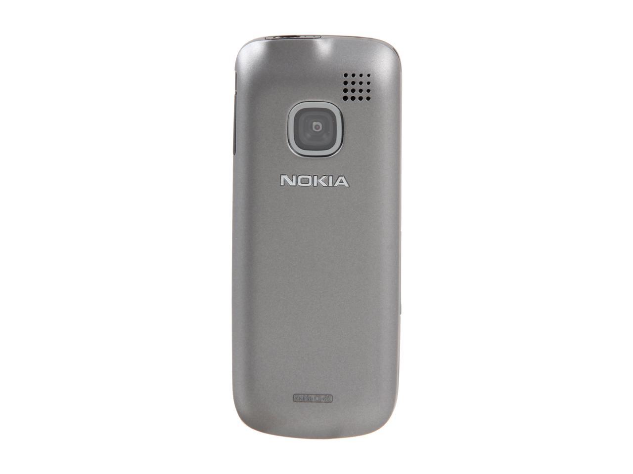 Nokia C1-01 Warm Gray Unlocked GSM Bar Phone / Camera / Bluetooth ...