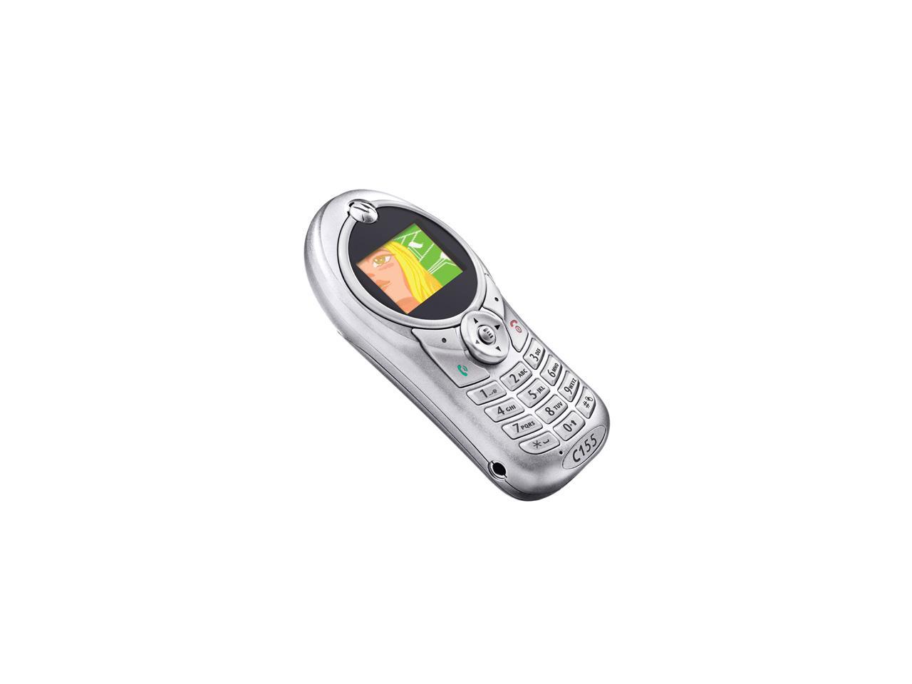 Motorola C155 Unlocked Cell Phone Gray - Newegg.com