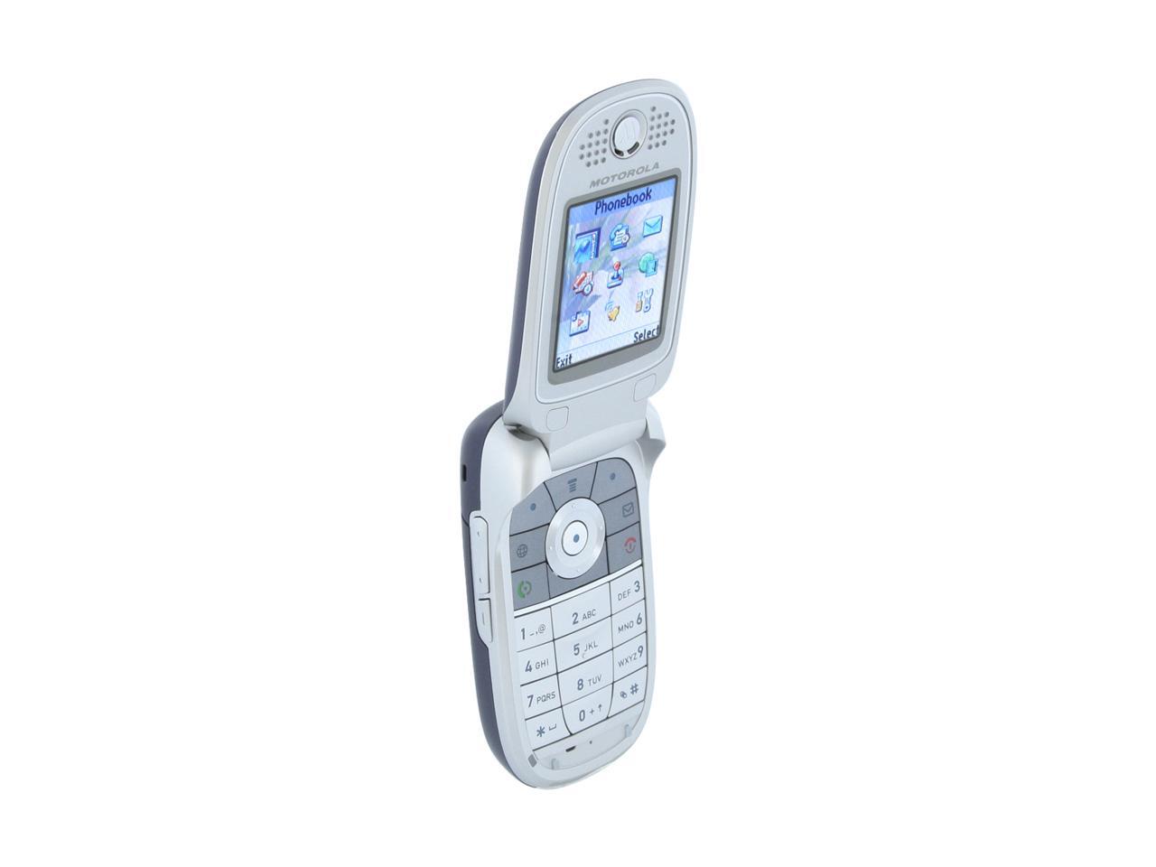 Motorola V195 Blue Unlocked GSM flip phone with Bluetooth - Newegg.com