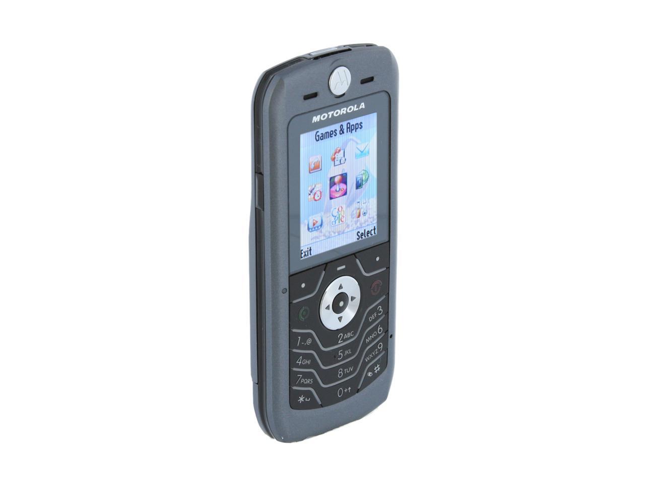Motorola SLVR Gun Metal unlocked GSM Bar phone with stylish design (L6i ...