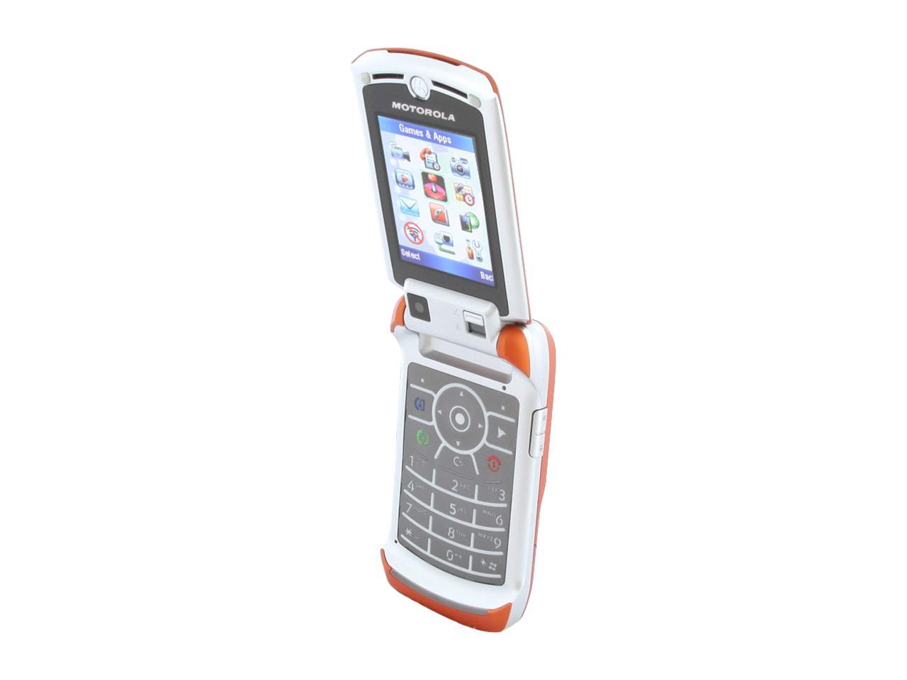 Motorola V3x Orange unlocked GSM cell phone with Speakerphone - Newegg.com