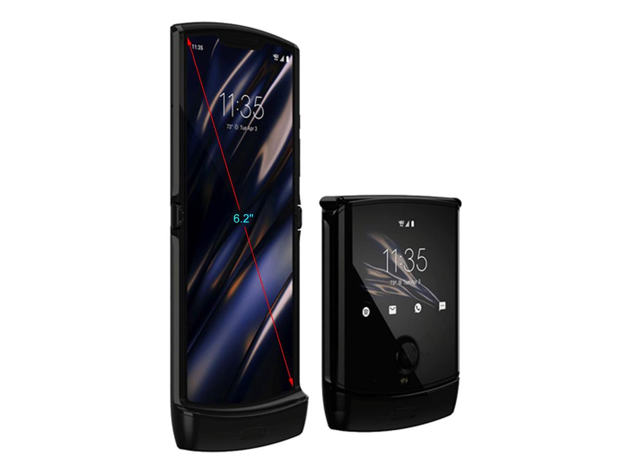 Motorola Razr XT2000-2 4G LTE Unlocked Cell Phone 6.2" Black 128GB 6GB ...
