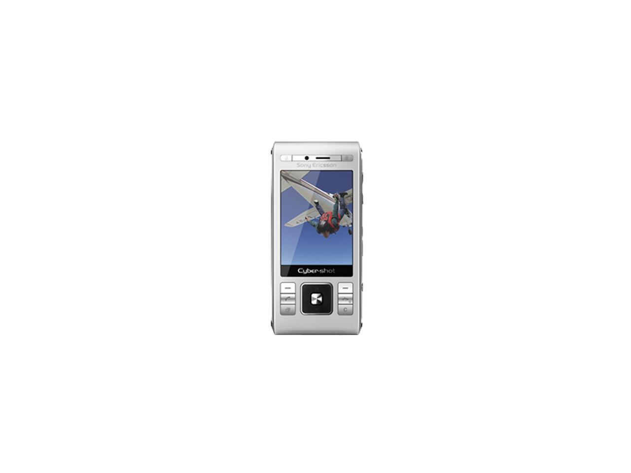 Sony Ericsson Cyber-shot C905 Silver 3G Unlocked GSM Slider Phone w ...
