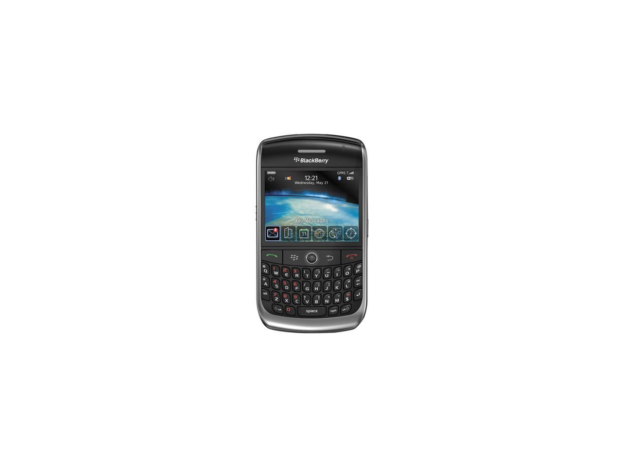 BlackBerry Curve Black Unlocked GSM Bar Phones with 3.2 MP Camera (8900 ...