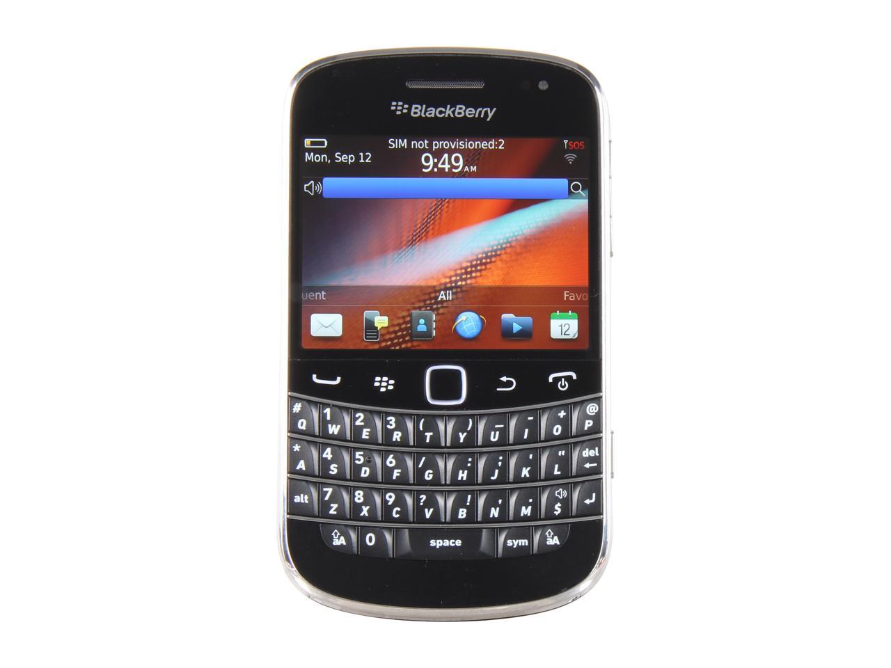 BlackBerry Bold Black 3G Unlocked GSM Blackberry OS Phone w/ Blackberry ...