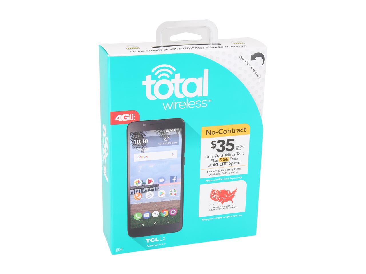 TCL LX A502 Total Wireless Prepaid Cell Phone - Newegg.com