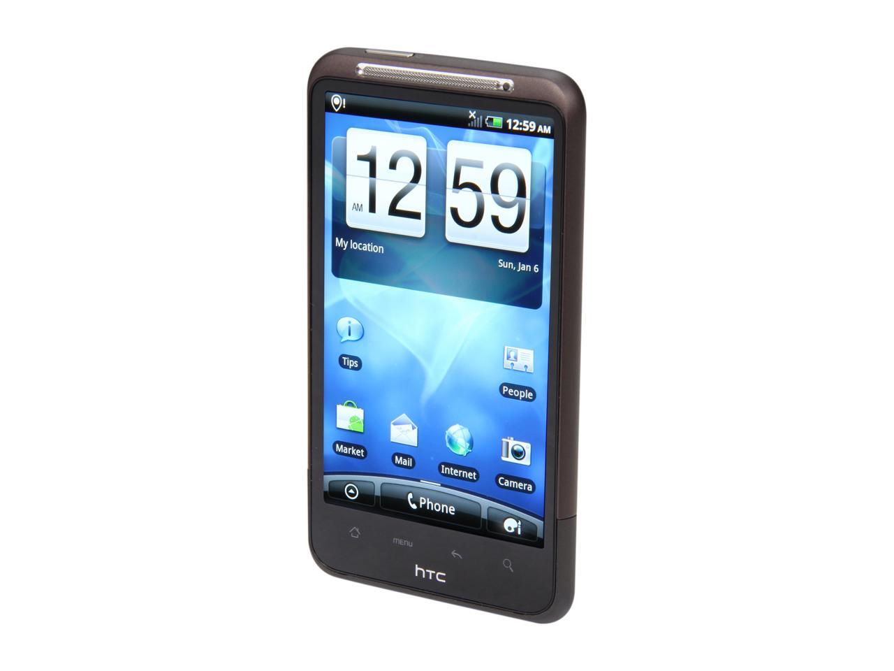 HTC Inspire 4G Black 3G Unlocked Cell Phone w/ Android OS / 4.3" Touch ...