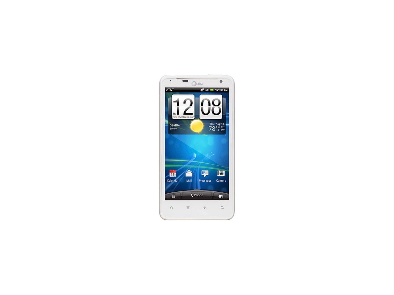 HTC Vivid X710a 16GB Unlocked Cell Phone 4.5" White 16GB storage, 1 GB ...
