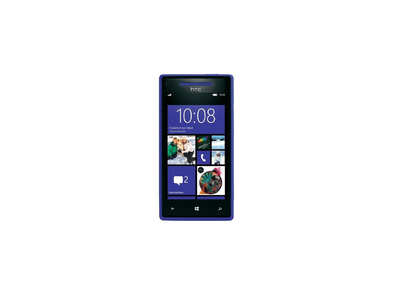 HTC 8X 8GB AT&T Unlocked GSM 4G LTE Windows 8 OS Cell Phone - Blue ...
