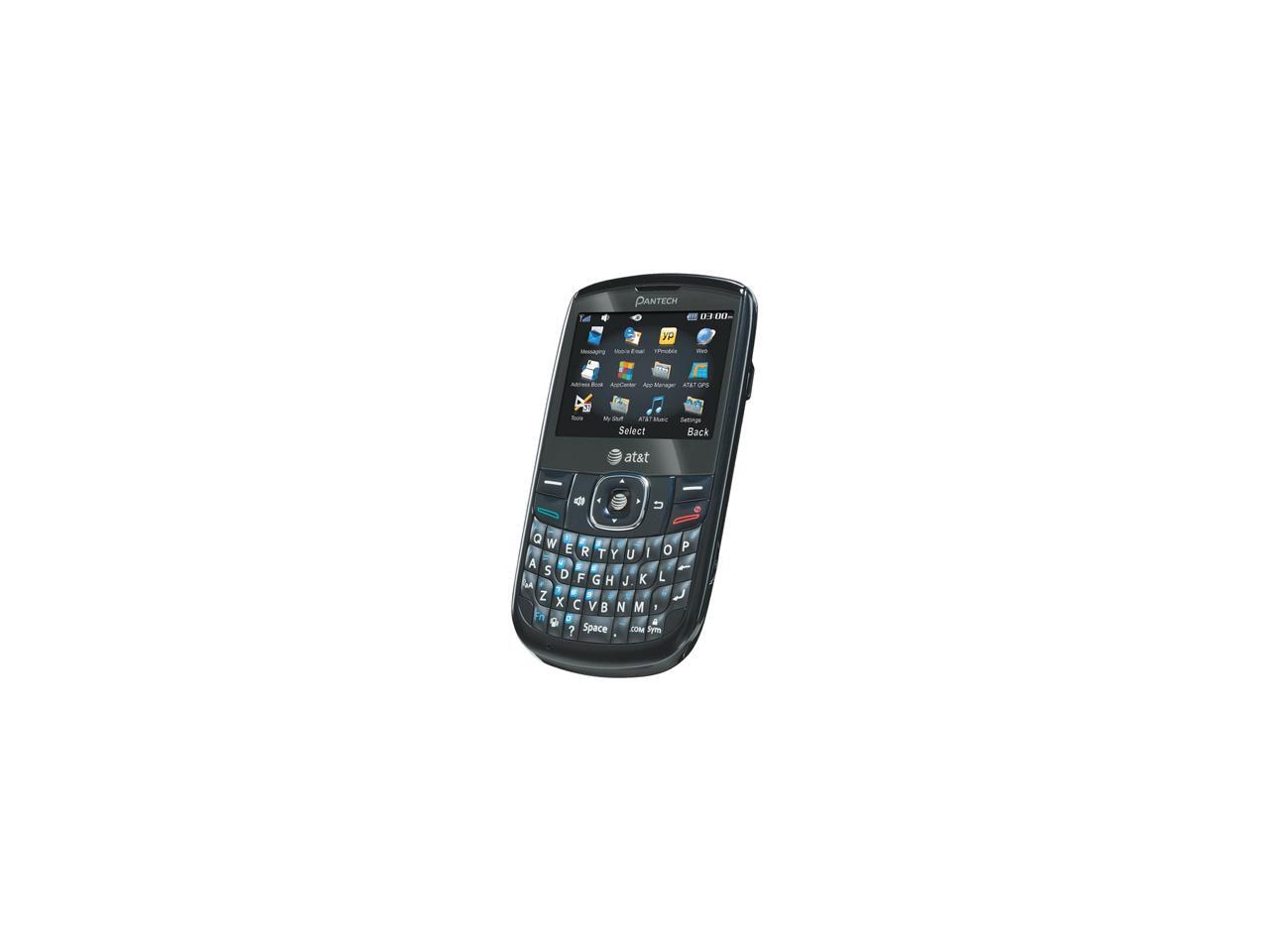 PANTECH Link II P5000 Unlocked GSM QWERTY Cell Phone 2.4" Black 200 MB ...