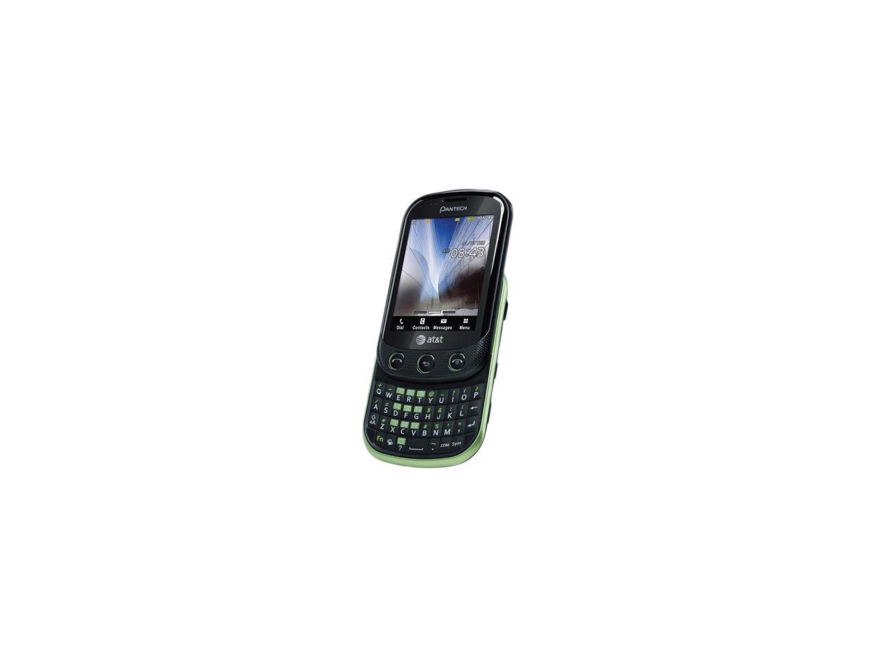 PANTECH Pursuit 2 P6010 Unlocked GSM Slider Cell Phone 2.8" Green Under ...