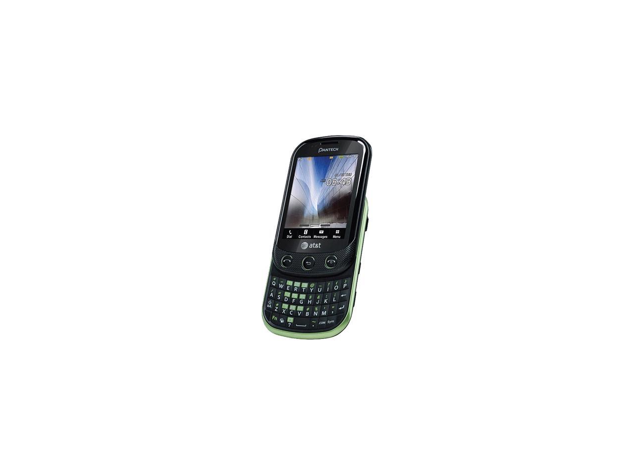 Refurbished: PANTECH Pursuit 2 P6010 Green 3G AT&T Locked GSM Slider ...