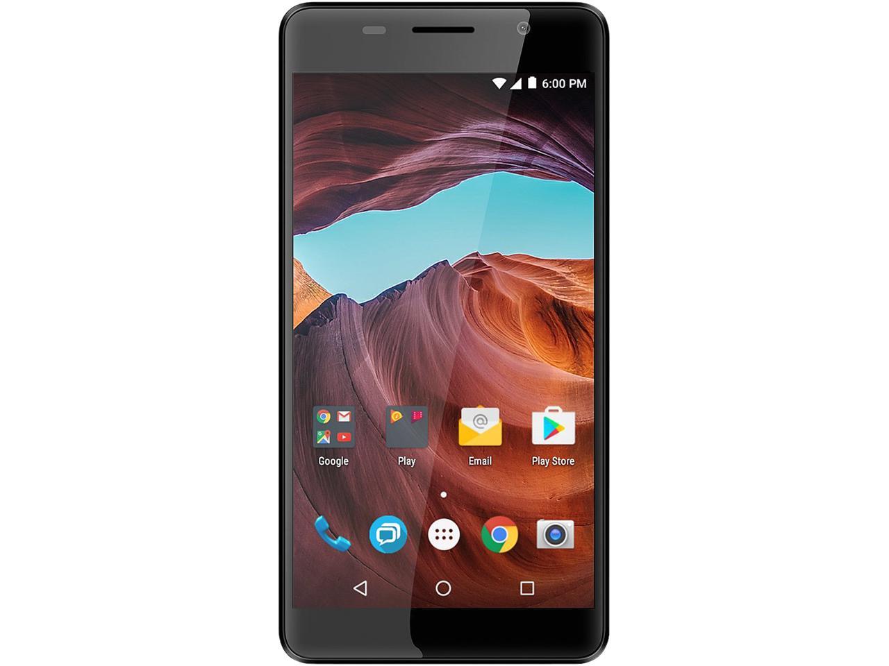 Figo PRIME M50G Unlocked Smartphone with Dual Camera (5.0" Black, 8GB ...