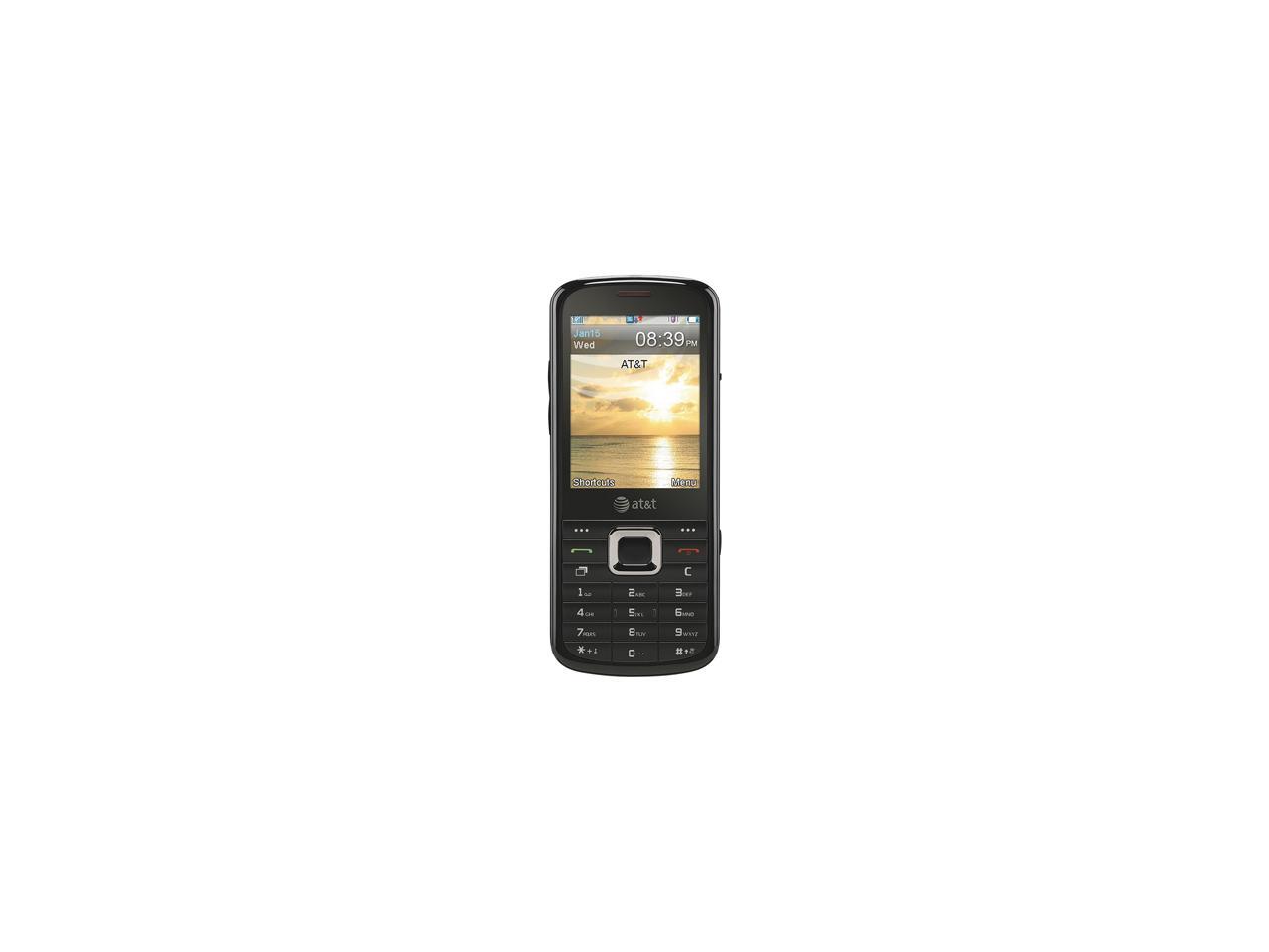Open Box: ZTE F160 Unlocked Cell Phone 2.4" Black 150 MB - Newegg.com