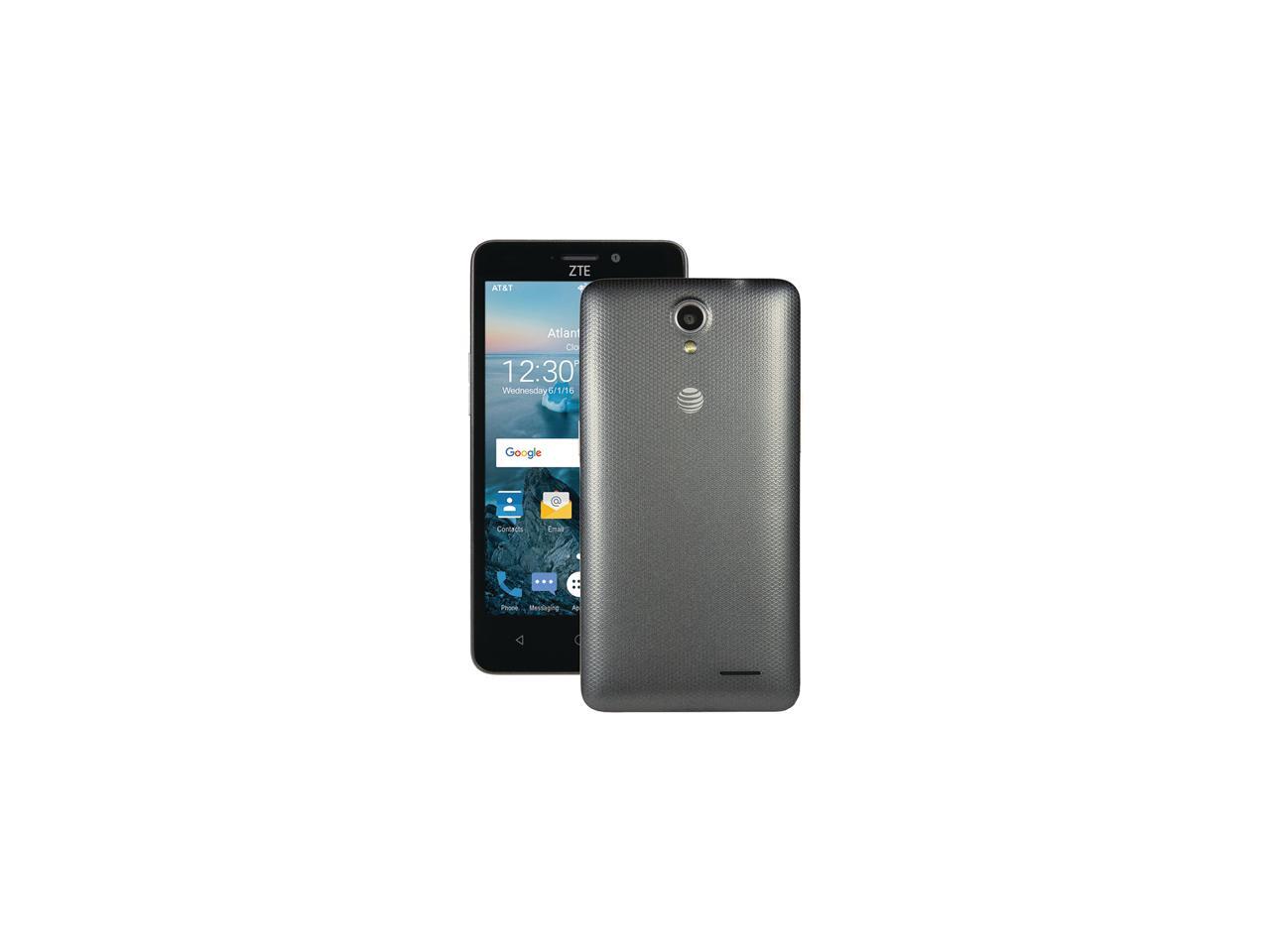 AT&T GoPhone - ZTE Maven 2 - Dark Gray - Newegg.com