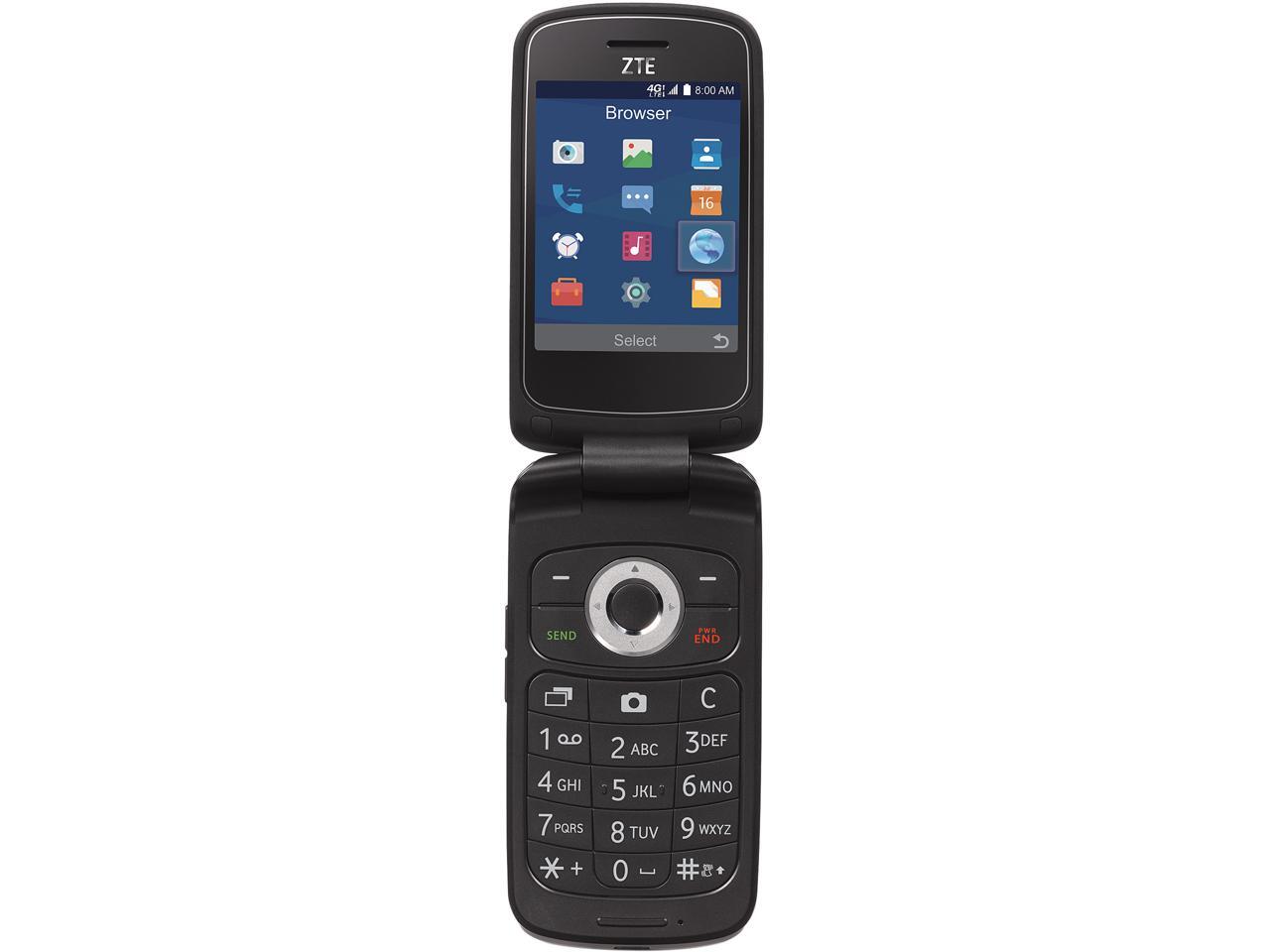 TracFone Z233 Flip Prepaid Phone - Newegg.com