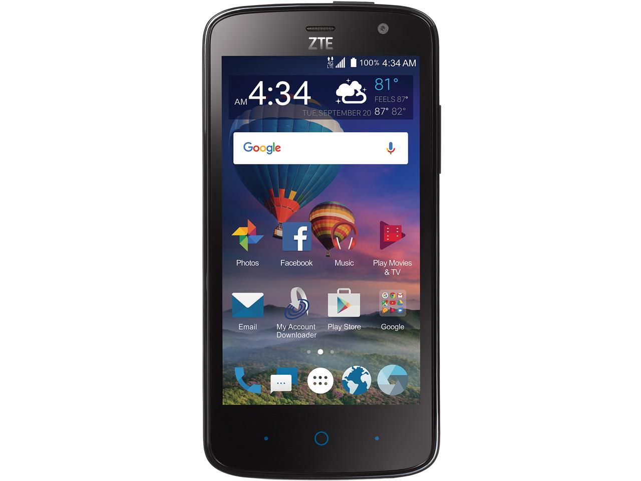 Total Wireless ZTE Majesty ProPlus 4G LTE Prepaid Smartphone - Newegg.com