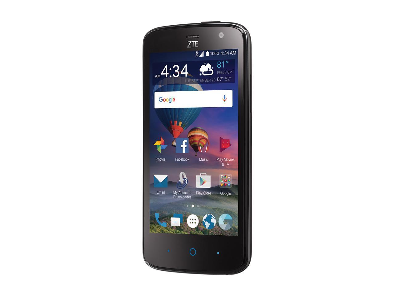 Total Wireless ZTE Majesty ProPlus 4G LTE Prepaid Smartphone - Newegg.com