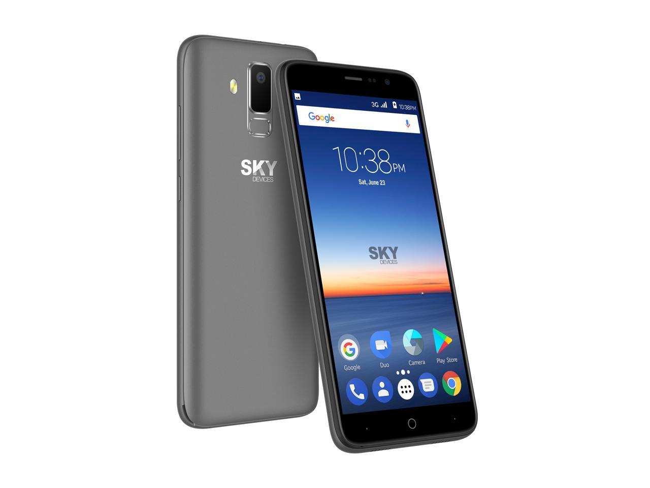 Sky Devices Platinum A57 3G Unlocked Cell Phone (5.7" 16GB 1GB RAM ...