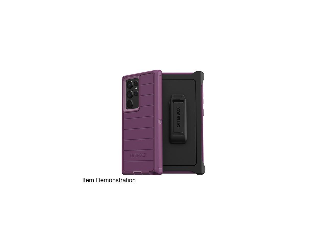 OtterBox Defender Series Pro Happy Purple (Purple) Galaxy S22 Ultra ...