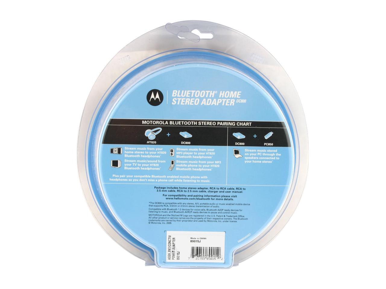 MOTOROLA DC800 Bluetooth Home Stereo Adapter - Newegg.com