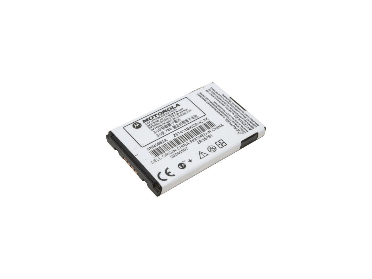 MOTOROLA Slim Li Ion Battery For V400 and V600 Phone SNN5683A - Newegg.com