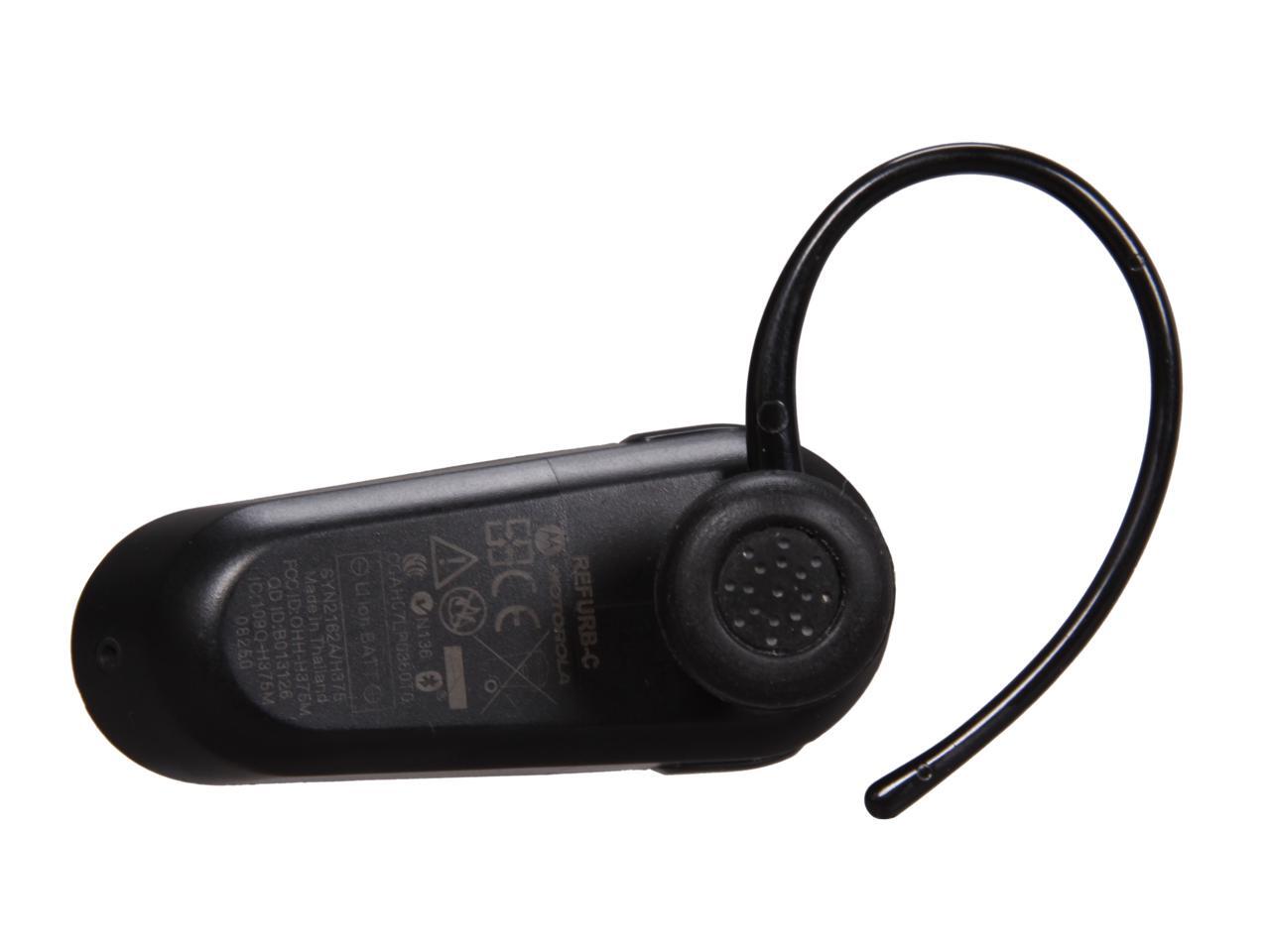 MOTOROLA Over-the-ear Bluetooth Headset with Mini USB (H375) - Newegg.com