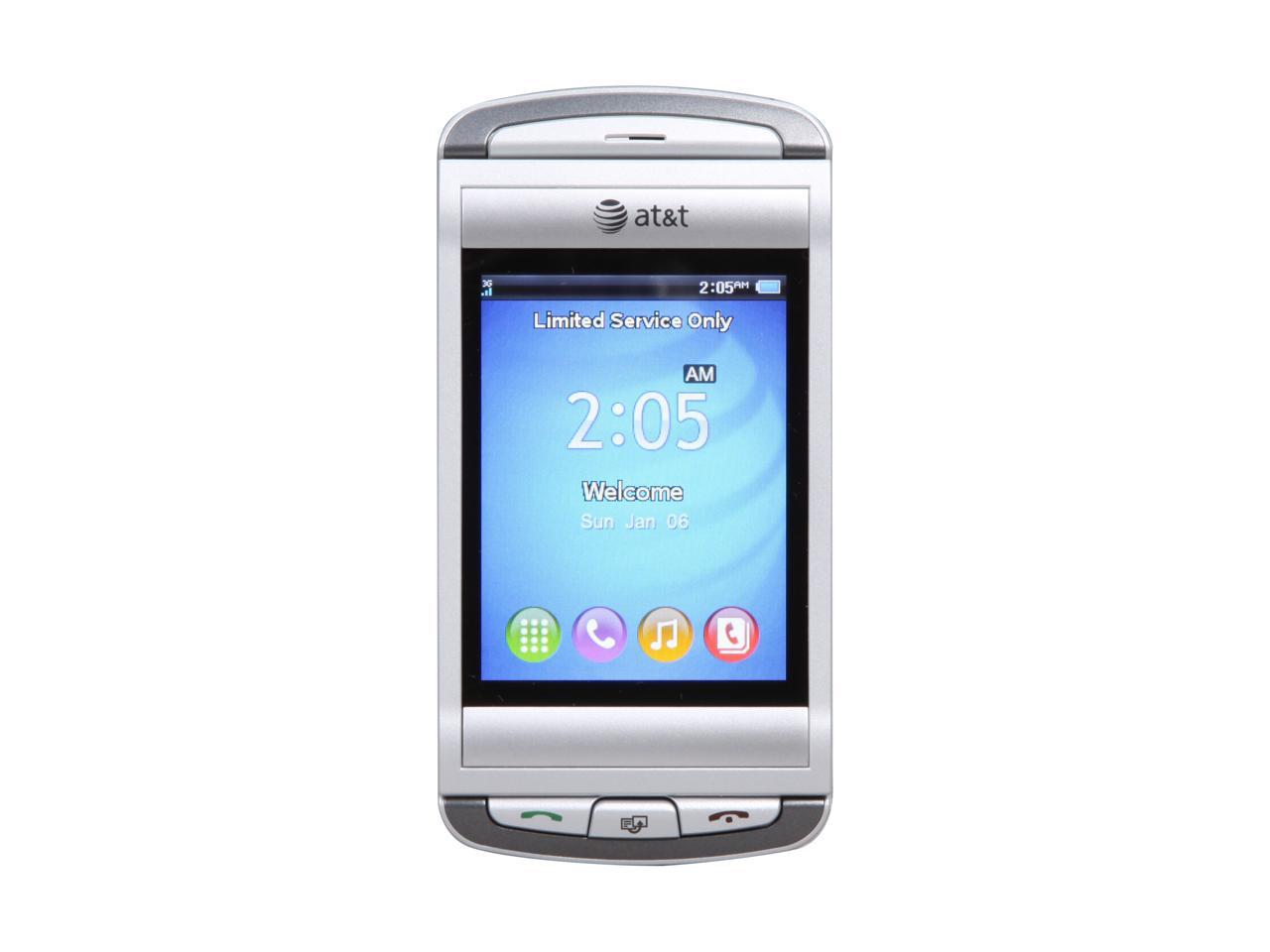 AT&T GTX75 Quickfire Gray Unlocked 3G GSM Smart Phone with Full QWERTY ...