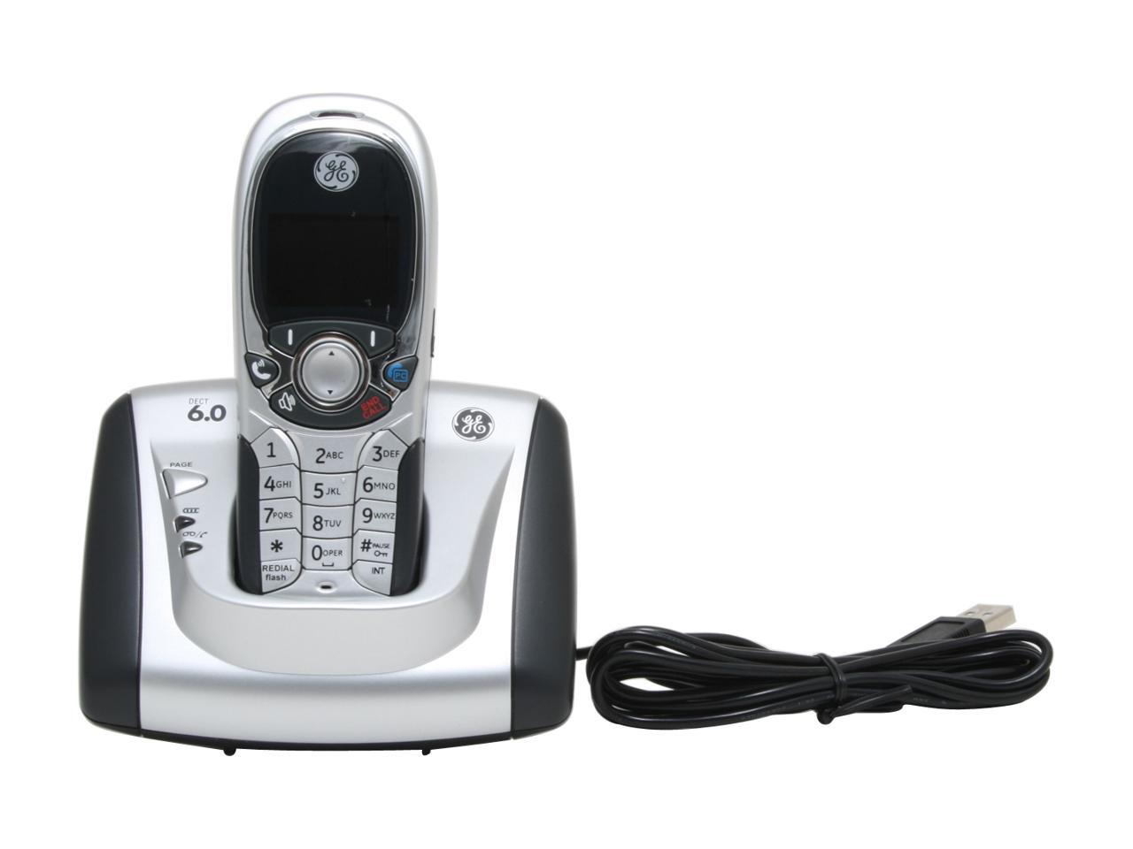 GE 28300EE1-A Cordless Phone with Dect 6.0 Technology - Newegg.com