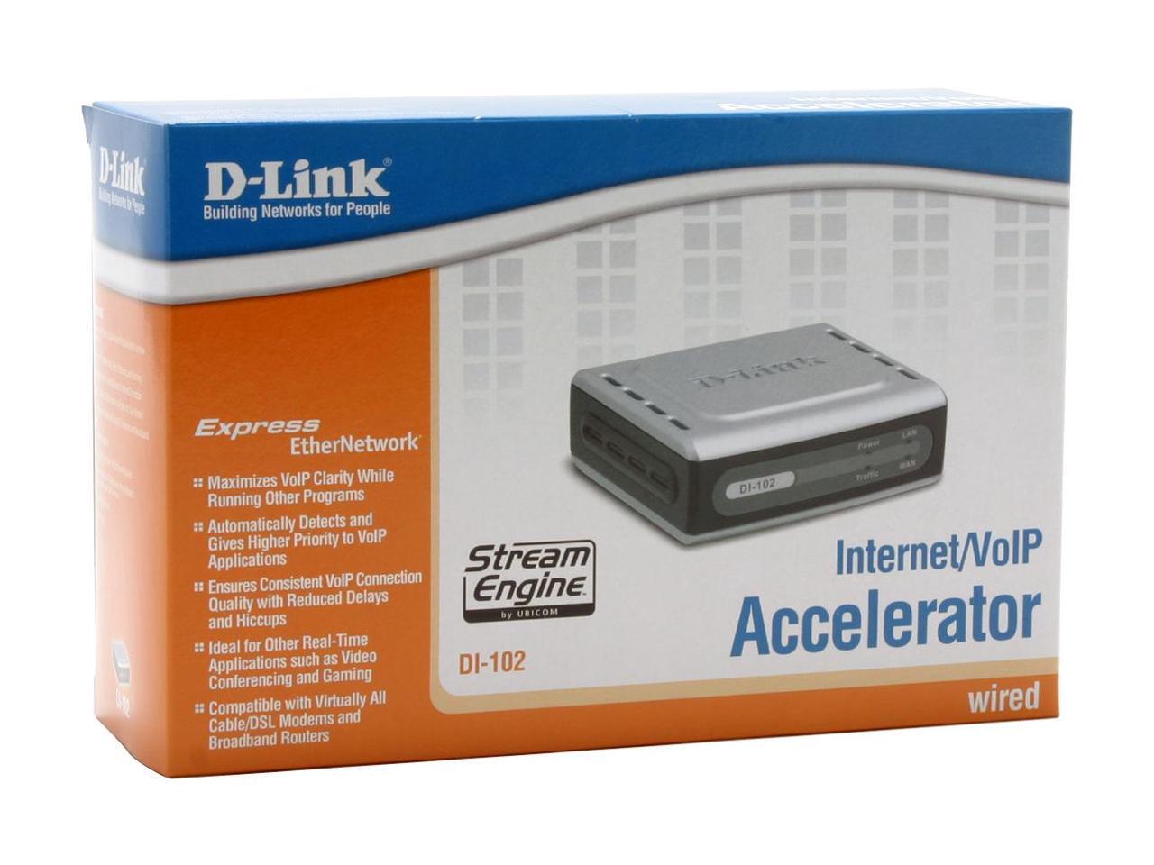 D-Link DI-102 Broadband Internet/VoIP Accelerator - Newegg.com