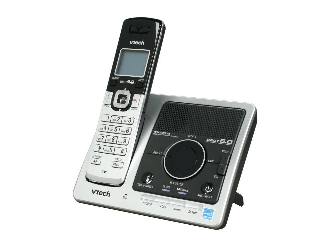 Refurbished: Vtech DS6121 1.9 GHz Digital DECT 6.0 1X Handsets Cordless ...