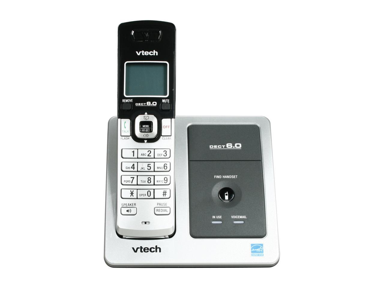 Refurbished: Vtech DS6111 1.9 GHz Digital DECT 6.0 1X Handsets Cordless ...