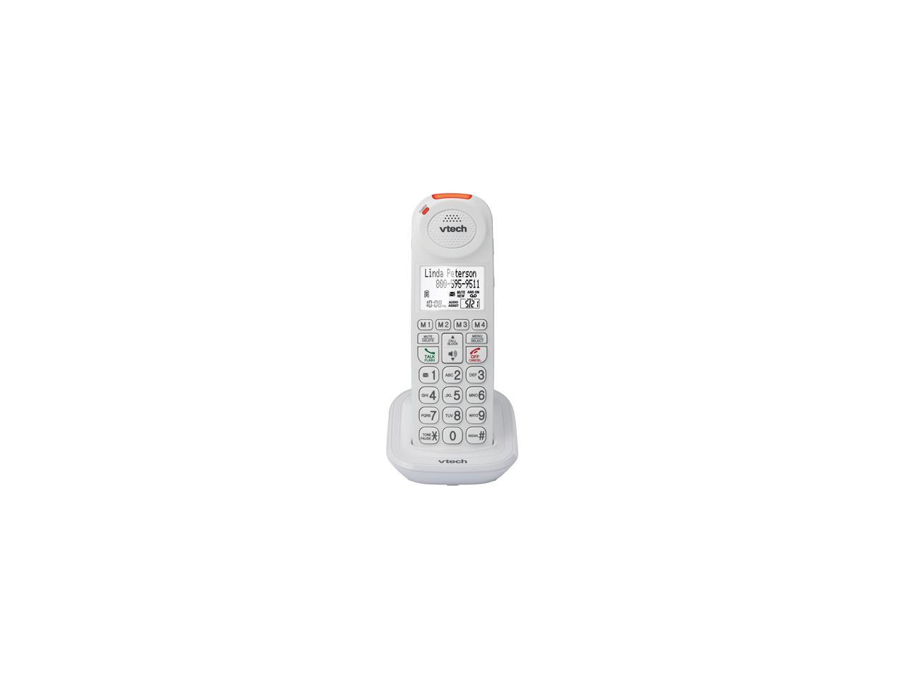 Vtech VTSN5107 Amplified Accessory Handset with Big Buttons & Display ...