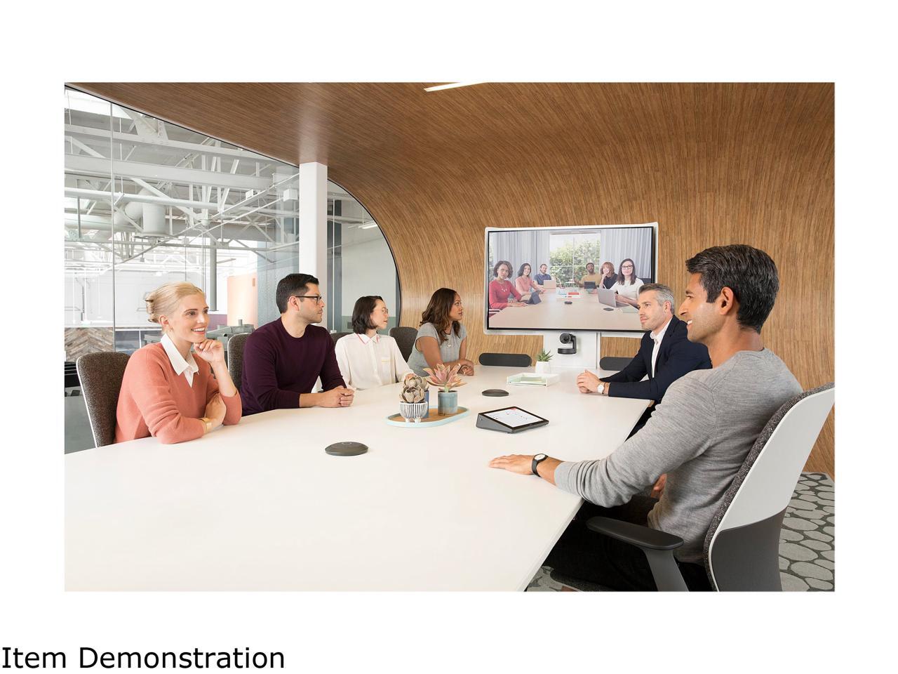 Logitech Large Google Meet Rooms with Tap + Rally Plus + Meet Compute ...