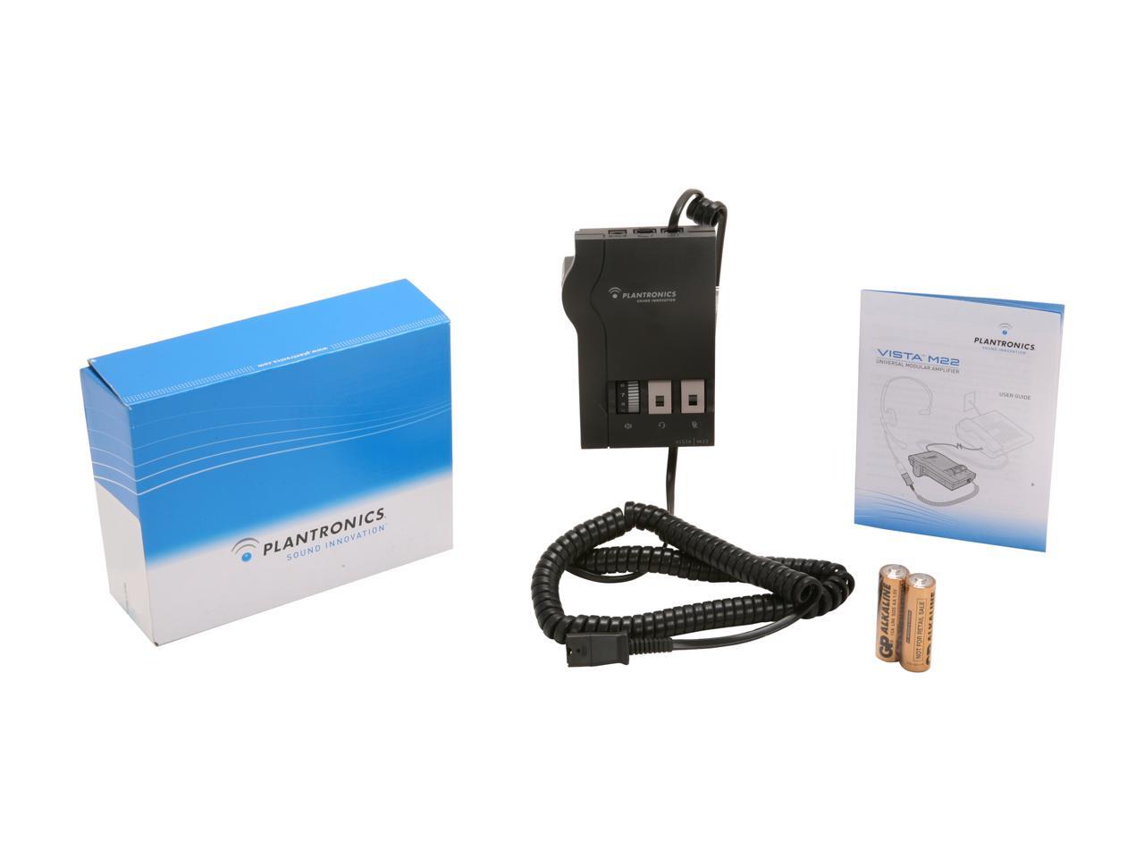 Plantronics M22 Vista Audio Pro Clearline - Newegg.com