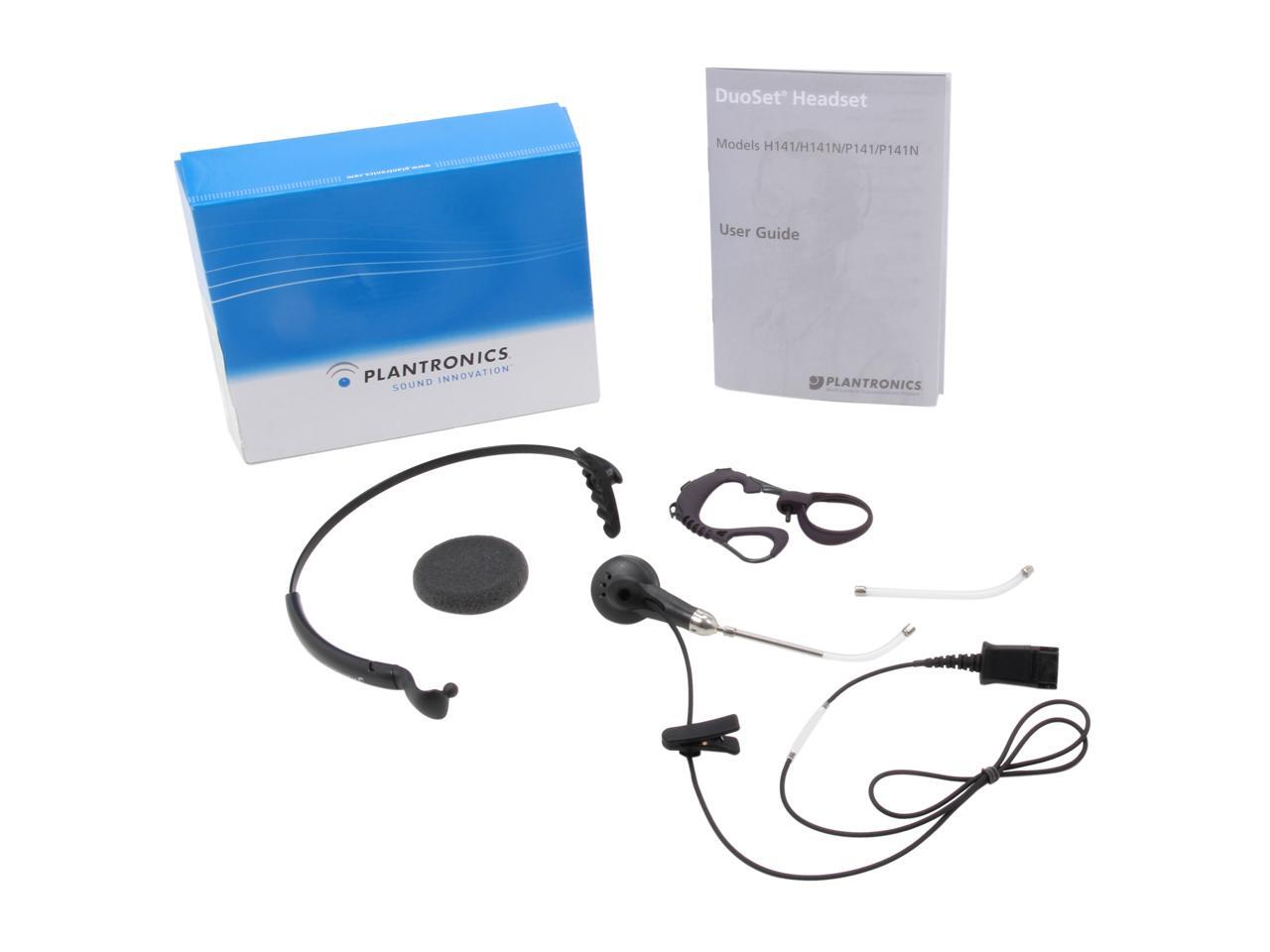 Plantronics H141 DuoSet Voice Tube - Newegg.com