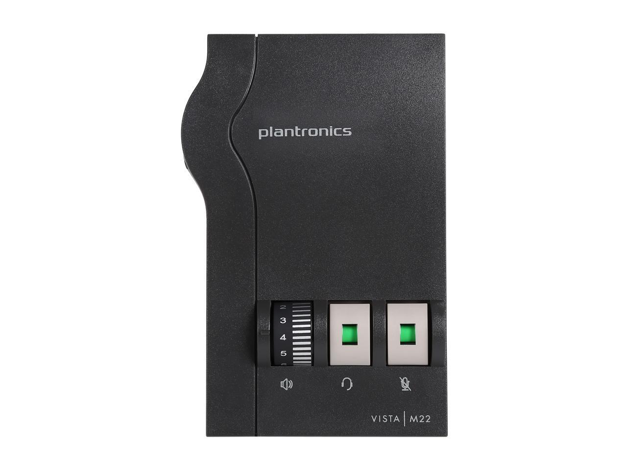 Plantronics Vista M22 Headset Amplifier (43596-64) - Newegg.com