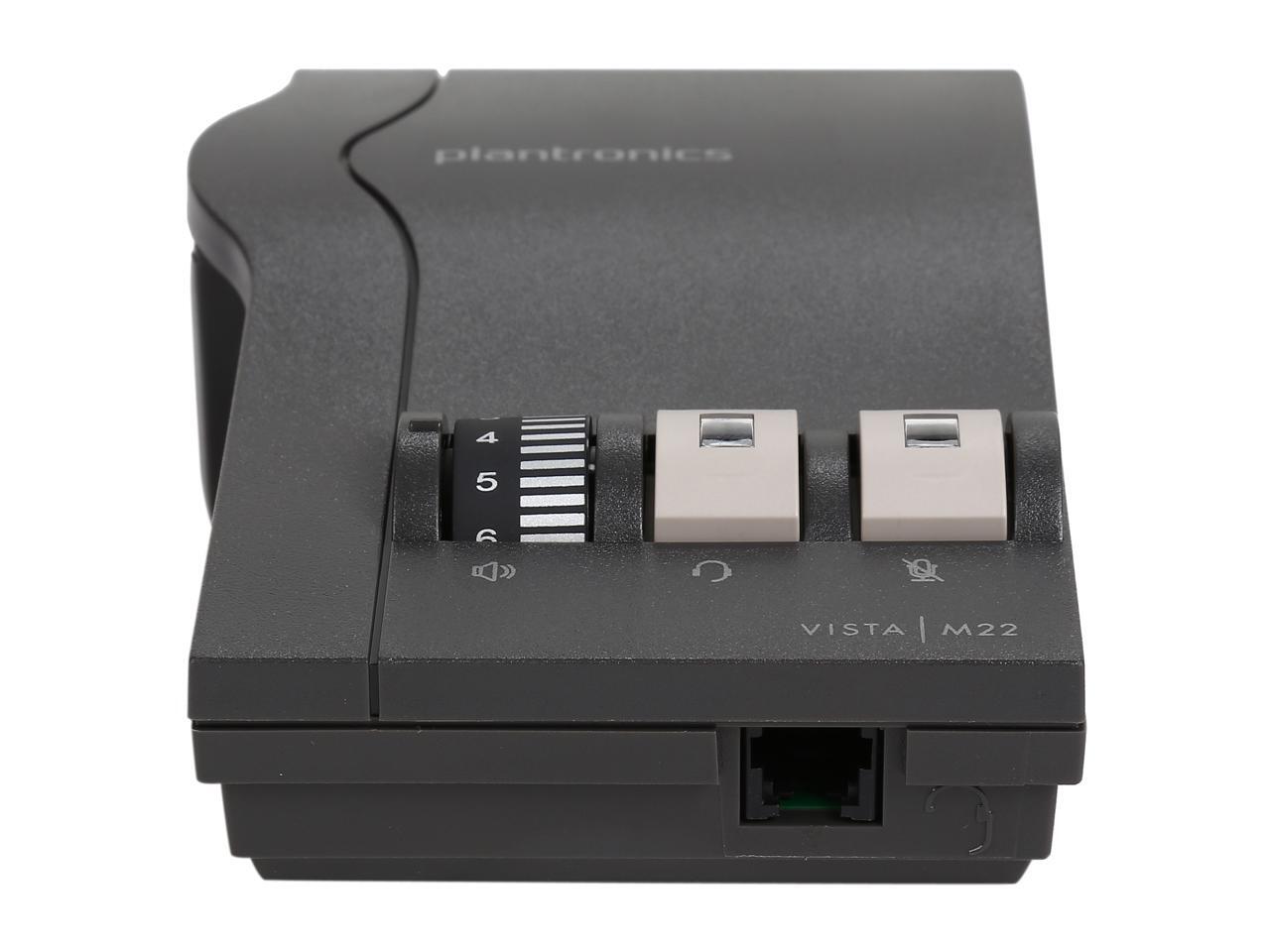 Plantronics Vista M22 Headset Amplifier (43596-64) - Newegg.com