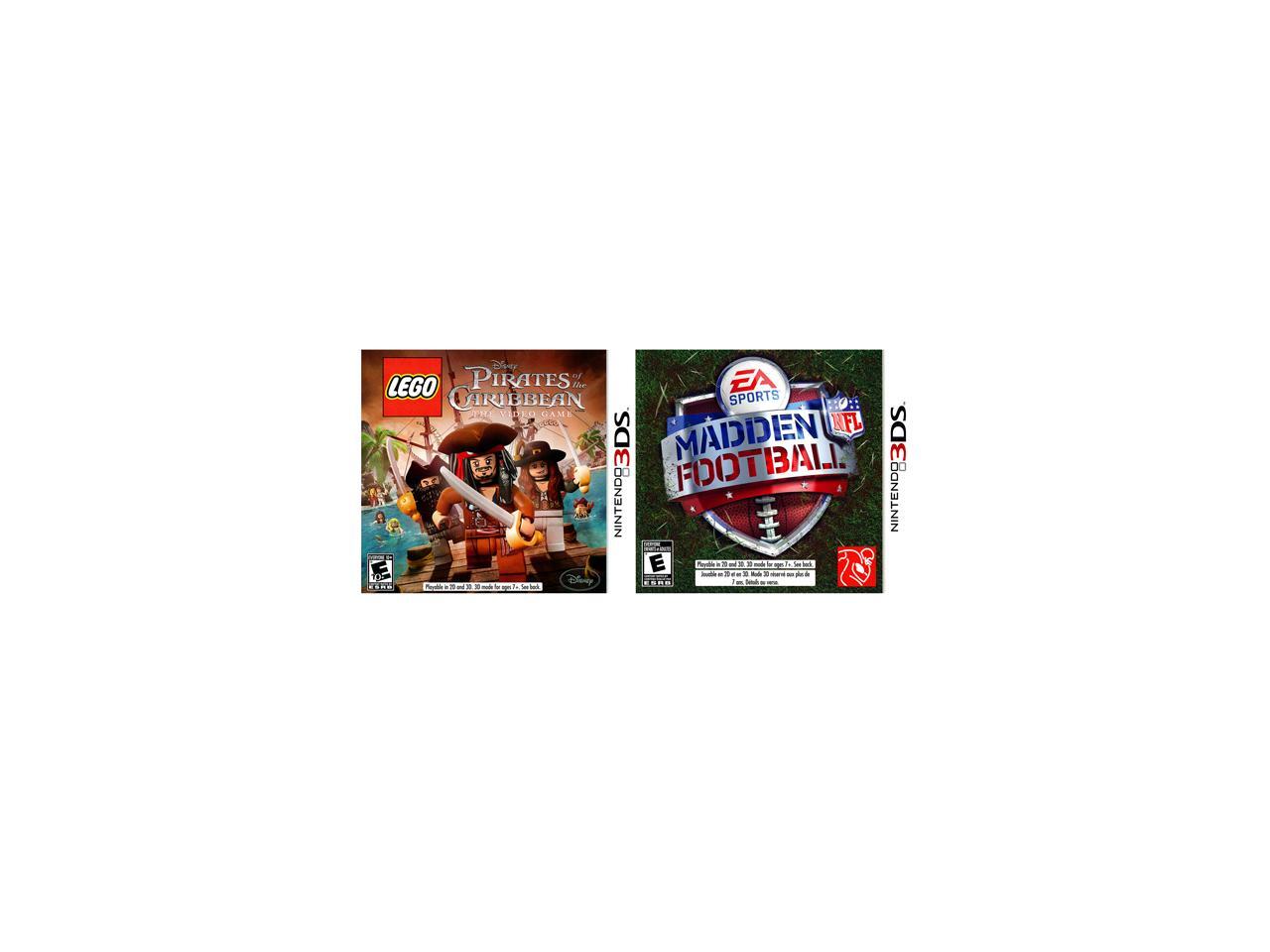 Madden 3ds/Lego Pirates 3ds 2 Pack Nintendo 3DS Game - Newegg.com