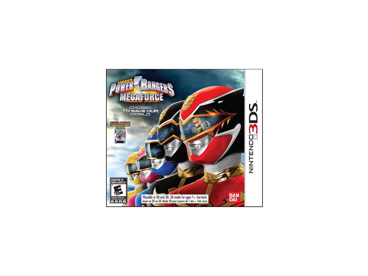Power Rangers: Megaforce Nintendo 3DS - Newegg.com