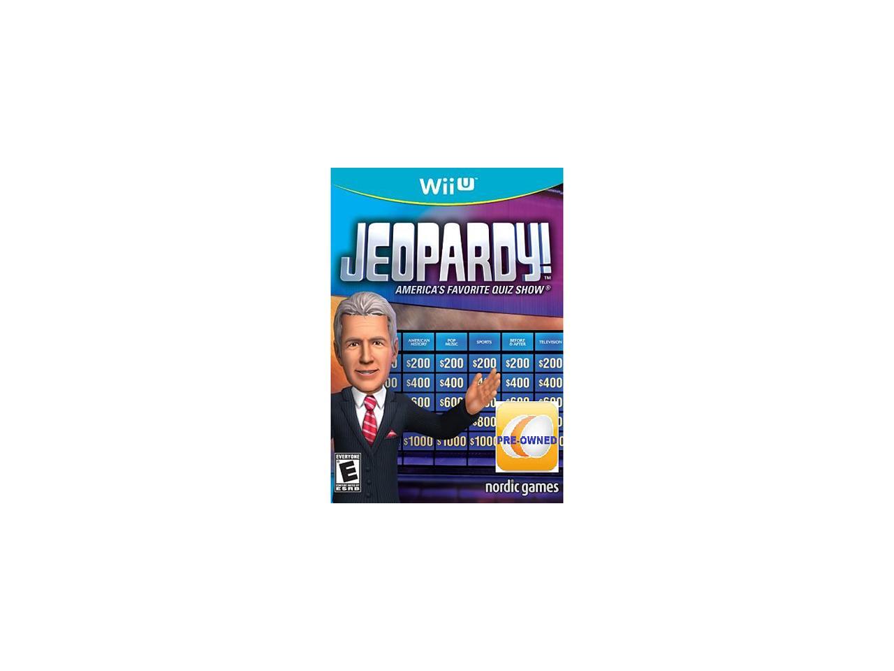 Pre-owned Jeopardy Wii U - Newegg.com