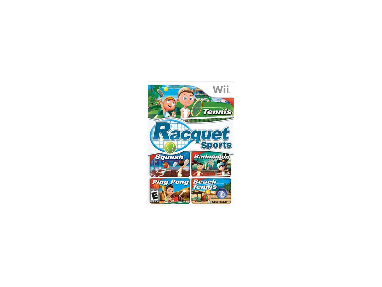 Racquet Sports w/Camera Wii Game - Newegg.com