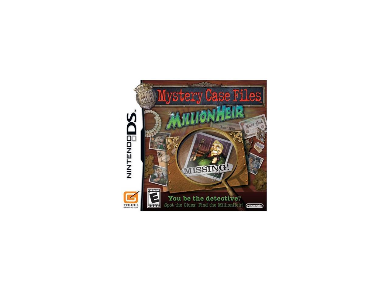 Mystery Case Files: MillionHeir Nintendo DS Game - Newegg.com