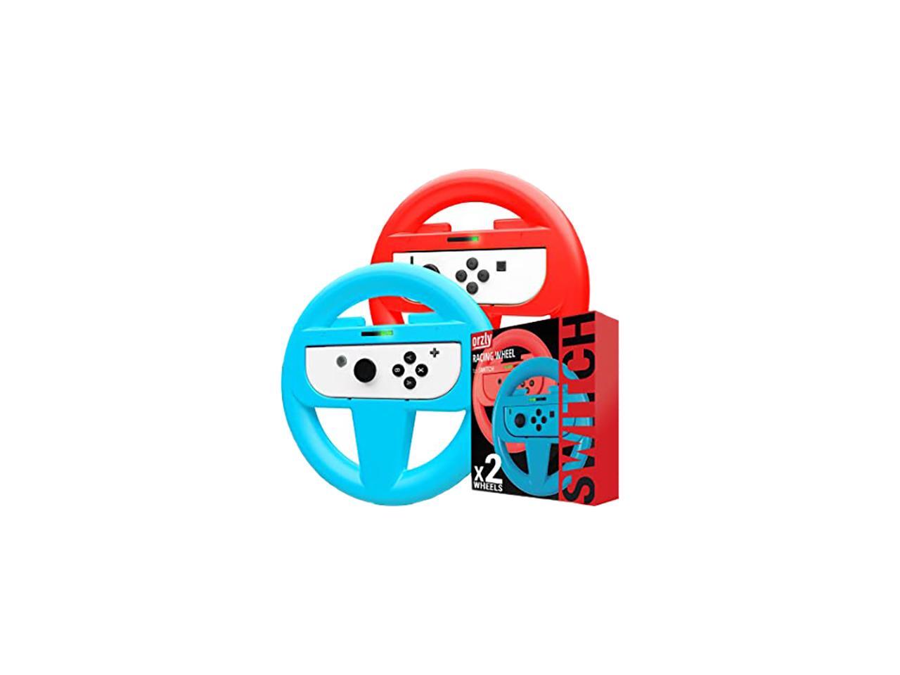 Nintendo NINTENDO-SWITCH-STEERING-WHEEL Nintendo Switch Red and Blue ...