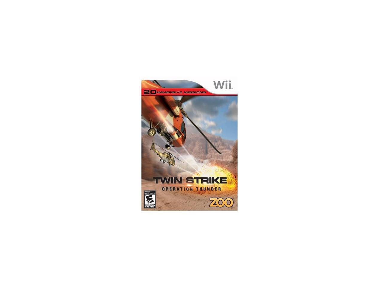 Twin Strike: Operation Thunder Wii Game - Newegg.com