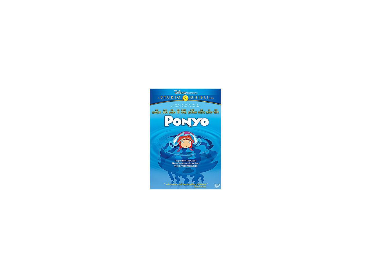 Ponyo (DVD / 2 DISC / WS 1.85 / ENG-SP-SUB / JA-FR-Both) - Newegg.com