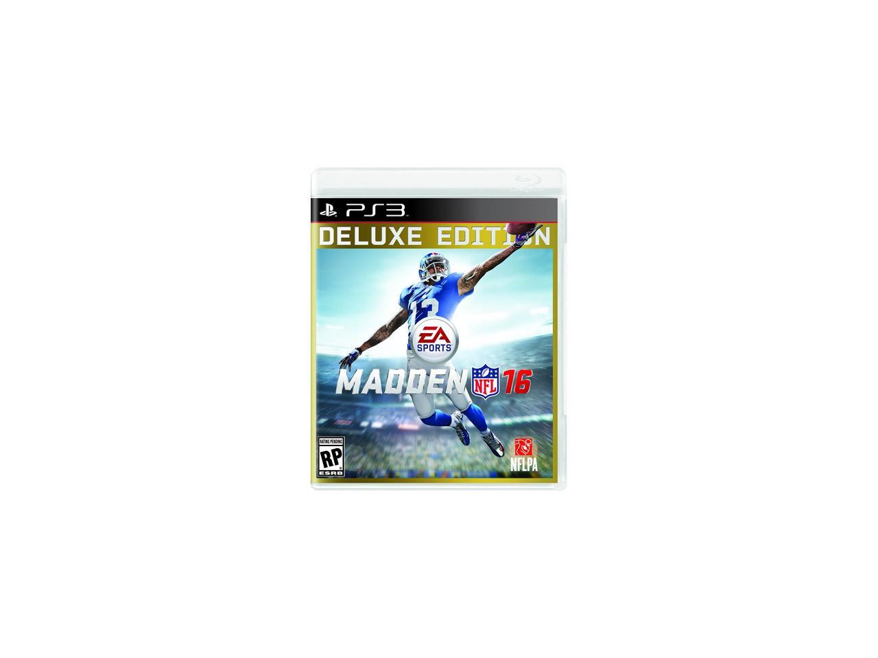 Madden NFL 16 Deluxe Edition - PlayStation 3 - Newegg.com