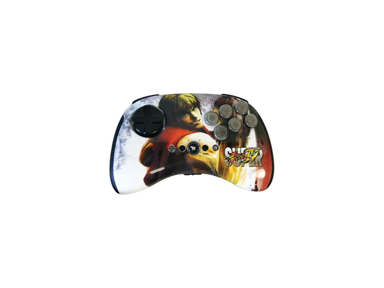 Mad Catz Super Street Fighter IV Wireless FightPad PS3 Ken - Newegg.com