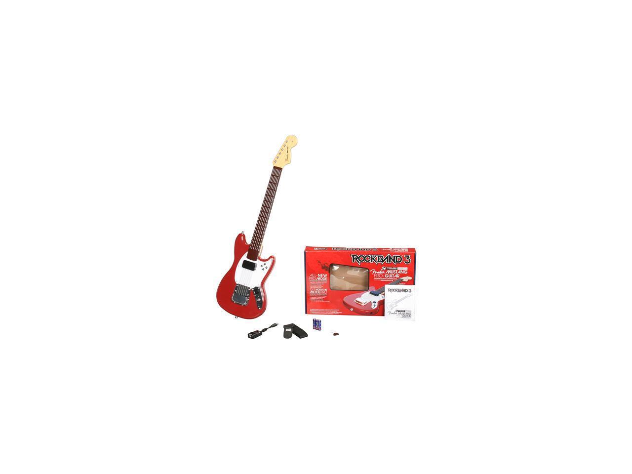 MadCatz PS3 Rock Band 3 Wireless Fender Mustang Pro-Guitar Controller ...