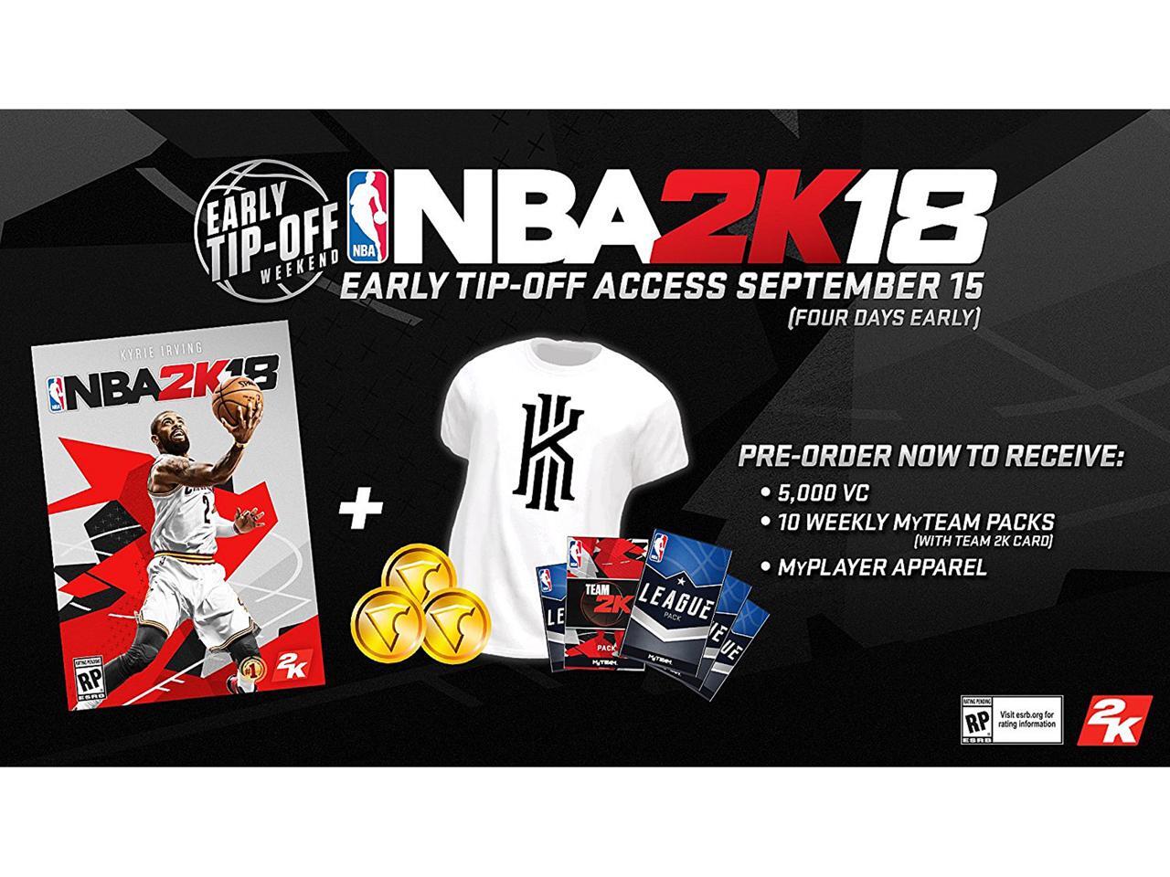 NBA 2K18 Early Tip Off Edition - PlayStation 3 - Newegg.com